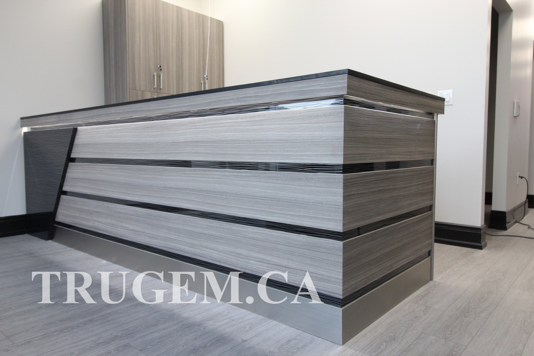 Reception Desk Unique Designs - TruGem Home Improvements - Trugem
