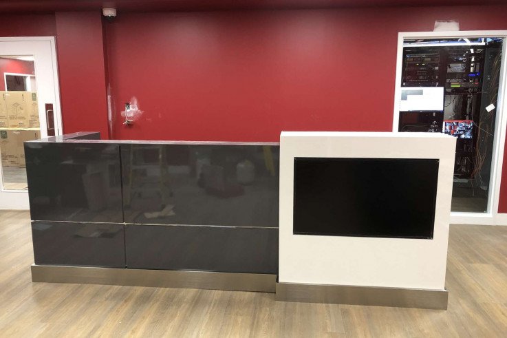 Reception Desk Unique Designs - TruGem Home Improvements - Trugem