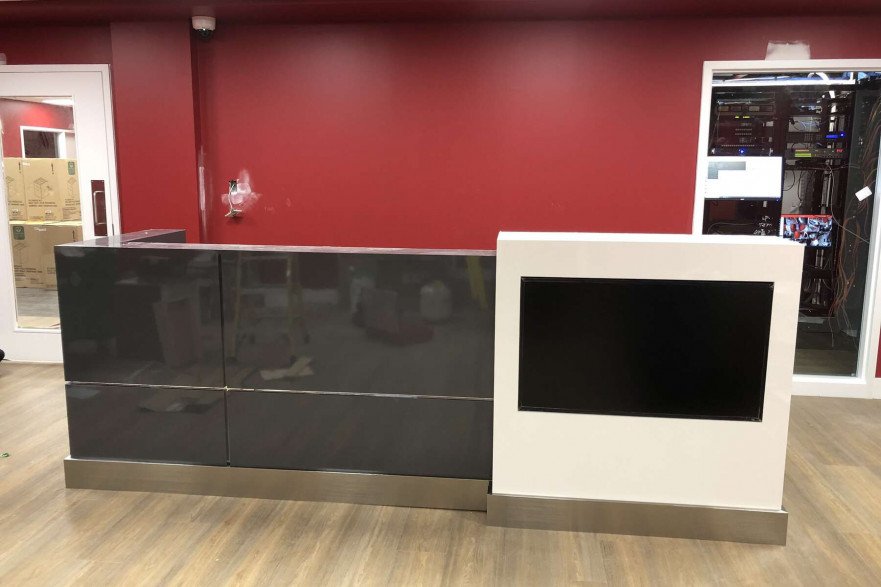 Reception Desk Unique Designs - TruGem Home Improvements - Trugem