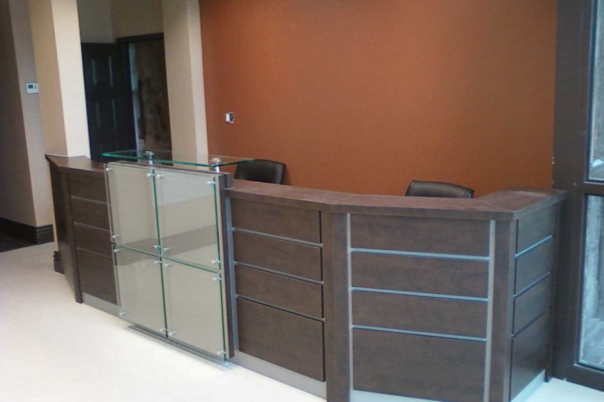 Reception Desk Unique Designs - TruGem Home Improvements - Trugem